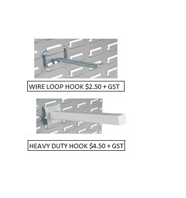 Panel and Hooks | Dickman Pallet Racking & Shelving